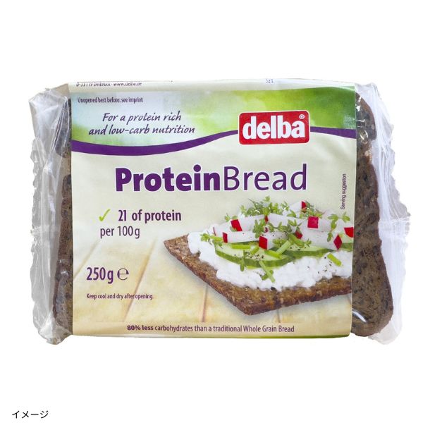 デルバ「プロテインブレッド」250gのお得通販｜Kuradashi(クラダシ)でフードロス・食品ロス削減！