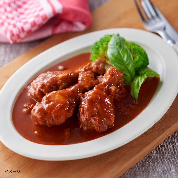 「手羽煮（トマト味）」250gのお得通販｜Kuradashi(クラダシ)でフードロス・食品ロス削減！