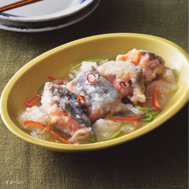 「氷温熟成 秋鮭の雪見おろし」150gのお得通販｜Kuradashi(クラダシ)でフードロス・食品ロス削減！