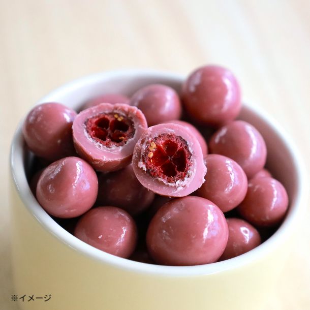 【Kuradashiオリジナル】ルビーチョコ掛けクランベリー 200gのお得通販｜Kuradashi(クラダシ)でフードロス・食品ロス削減！