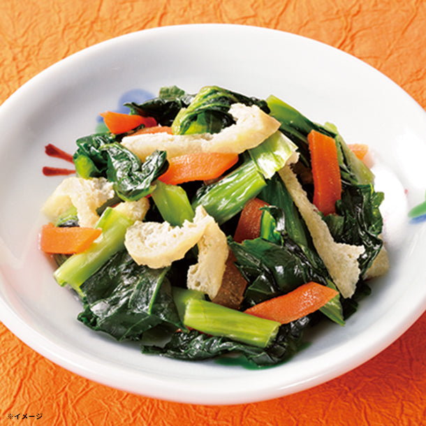 「チンゲン菜の炒め物」50gのお得通販｜Kuradashi(クラダシ)でフードロス・食品ロス削減！