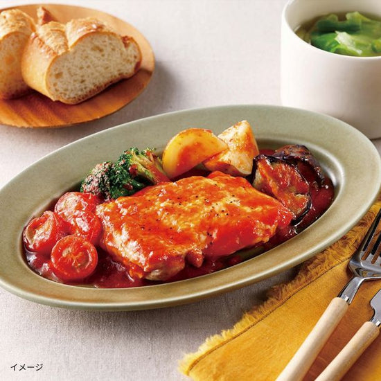 Vivid TABLE「チキンステーキポモドーロソース」270gのお得通販｜Kuradashi(クラダシ)でフードロス・食品ロス削減！