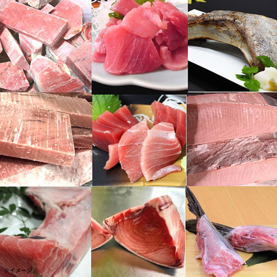 Kuradashi限定「訳ありマグロ福袋（本鮪入り） 3種」約3kgのお得通販｜Kuradashi(クラダシ)でフードロス・食品ロス削減！