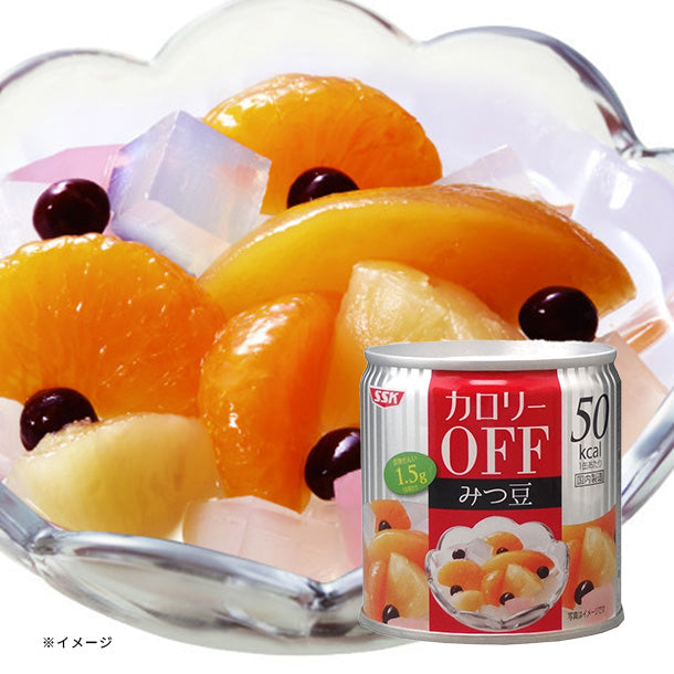 SSK「カロリーOFF フルーツみつ豆」185gのお得通販｜Kuradashi(クラダシ)でフードロス・食品ロス削減！