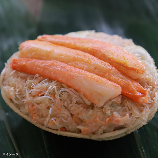 【Kuradashiオリジナル】北海道産 子持ちずわいがにの甲羅盛り 70gのお得通販｜Kuradashi(クラダシ)でフードロス・食品ロス削減！