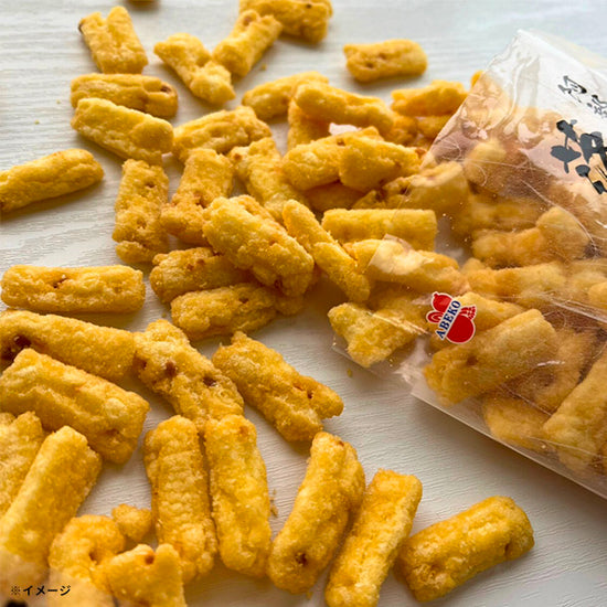 阿部幸製菓「阿部幸の落花生を練り込んだ揚げあられ」180gのお得通販｜Kuradashi(クラダシ)でフードロス・食品ロス削減！