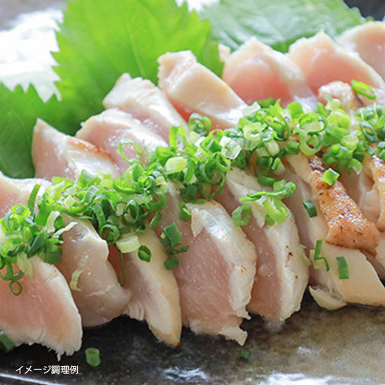 【Kuradashiオリジナル】鹿児島の逸品！ふぞろい鶏たたきのむね10パックのお得通販｜Kuradashi(クラダシ)でフードロス・食品ロス削減！