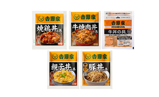 吉野家×大阪王将「丼の具バラエティセット」合計18食のお得通販｜Kuradashi(クラダシ)でフードロス・食品ロス削減！